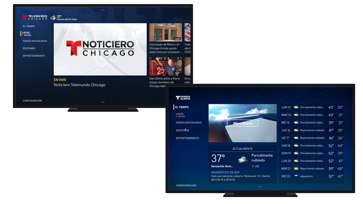 Telemundo Chicago presenta sus renovadas aplicaciones de Roku y Apple ...