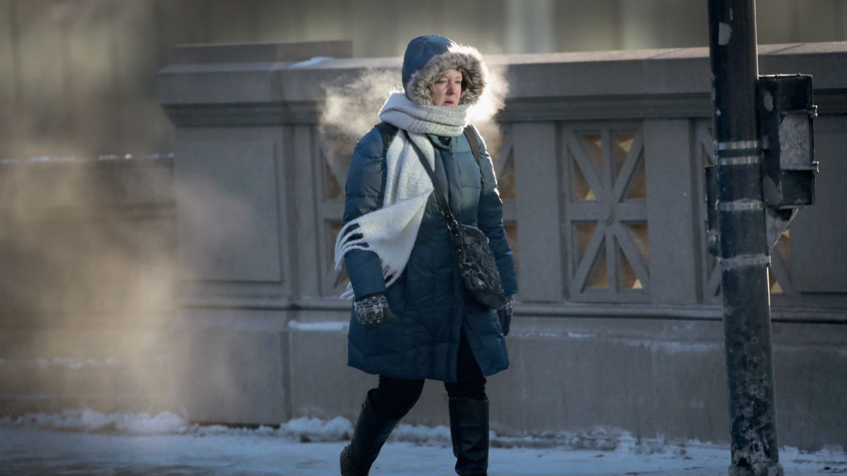 Sí, hace más frío hoy en Chicago que en partes de Siberia y Alaska ...