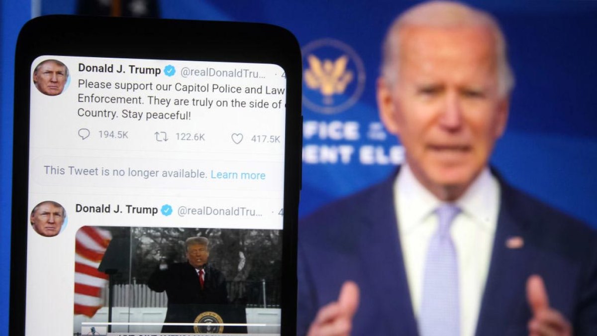 Los cambios en las cuentas oficiales de Twitter del presidente de EEUU ...