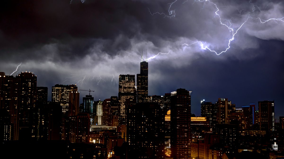 Posibles vientos dañinos para partes de Chicago bajo mayor riesgo de ...