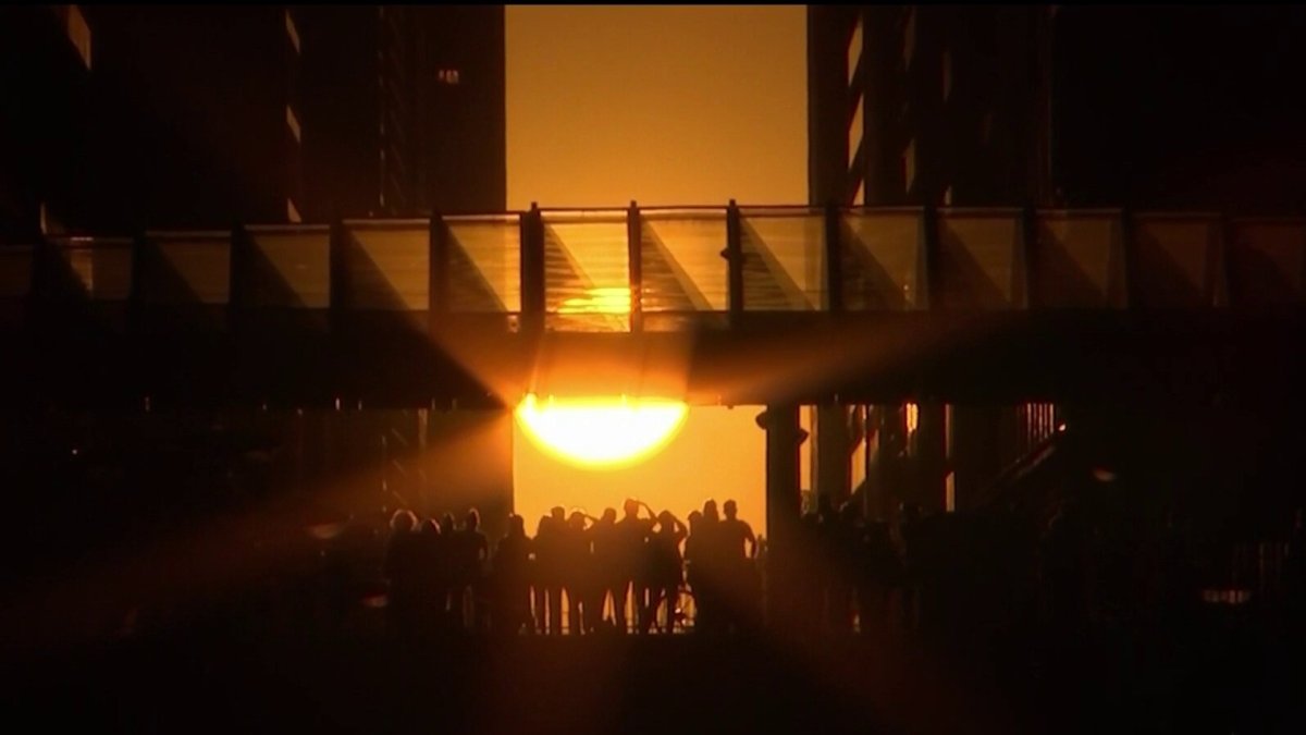 “Chicagohenge”, fenómeno único que ocurre dos veces al año en la Ciudad ...