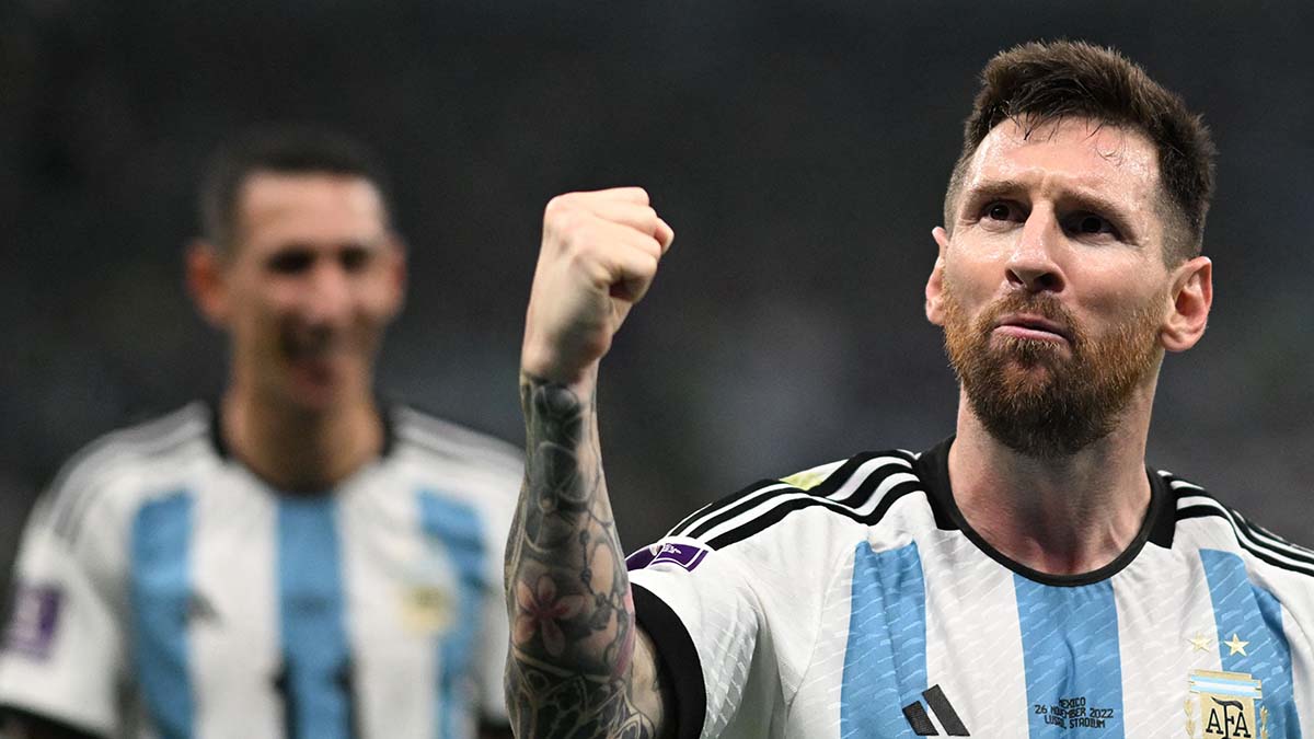 Argentina sigue viva tras vencer a México con goles de Messi y ...