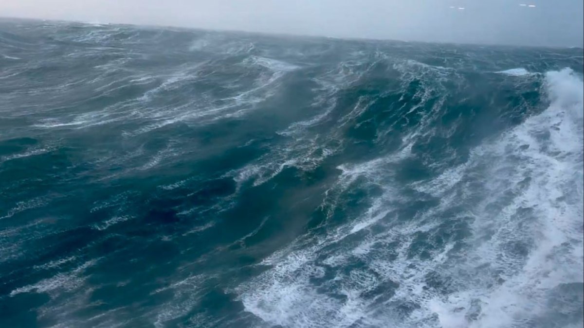 Mar del Norte: inmensas olas sacuden un crucero – Telemundo Chicago