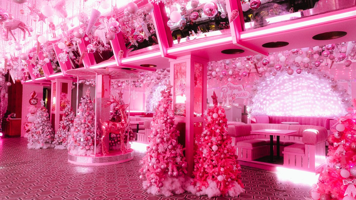 Pink Wonderland, un bar pop-up navideño, abre en Chicago – Telemundo ...