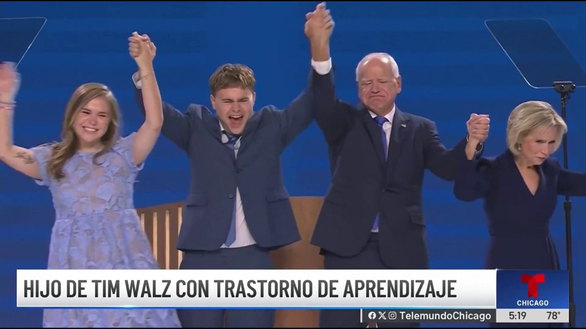 Reacciones tras la reacción del hijo de Tim Walz durante su discurso ...
