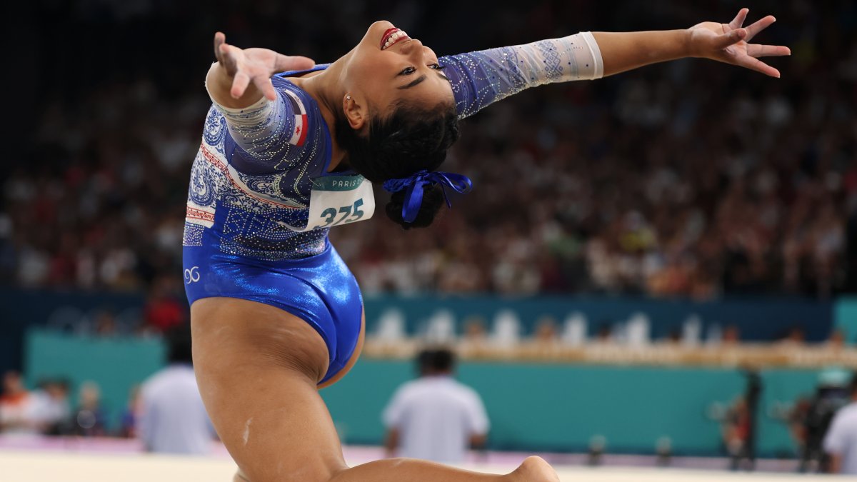 El último día de la competencia de gimnasia olímpica en París ...