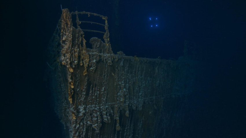 Así está el Titanic, en el fondo del Atlántico – Telemundo Chicago