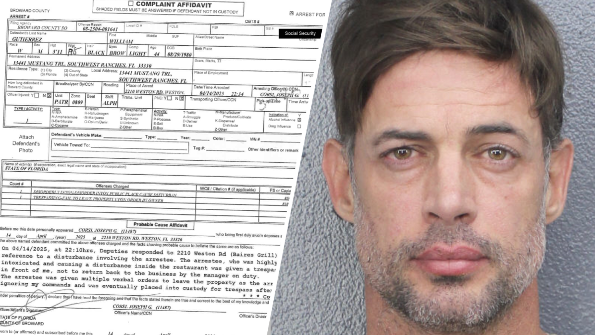 William Levy sale de prisión: reporte policial revela detalles del caso – Telemundo Chicago