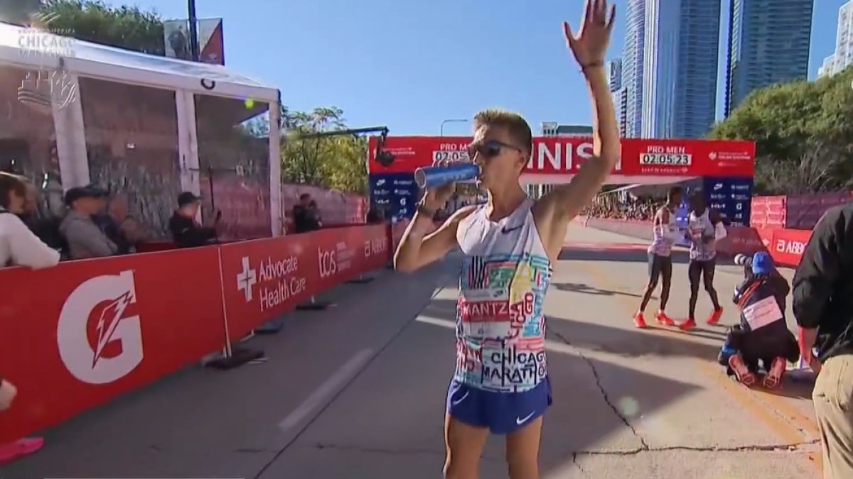 Conner Mantz rompe récord estadounidense en el Maratón de Chicago ...